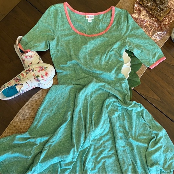 LuLaRoe | Dresses | Womens Luluroe Ana Maxi Dress With Quarter Sleeves ...